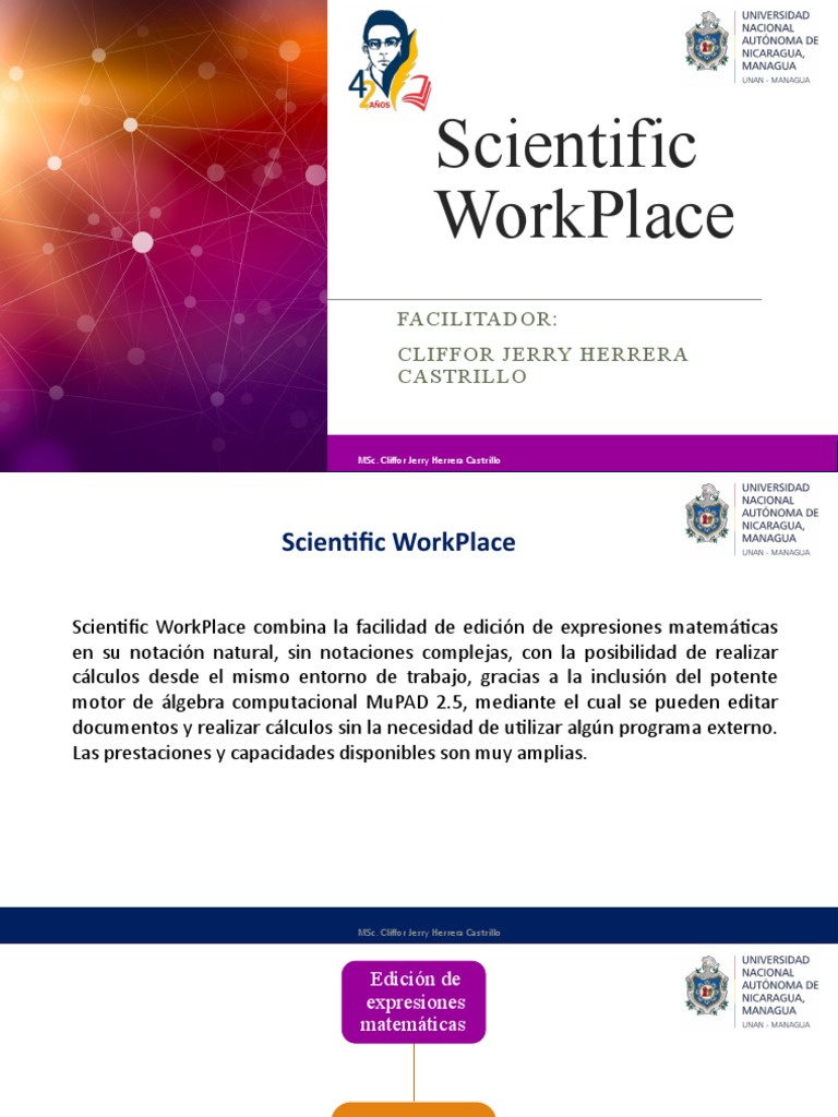 Scientific WorkPlace 30 Octubre | PDF | Integral | Derivado