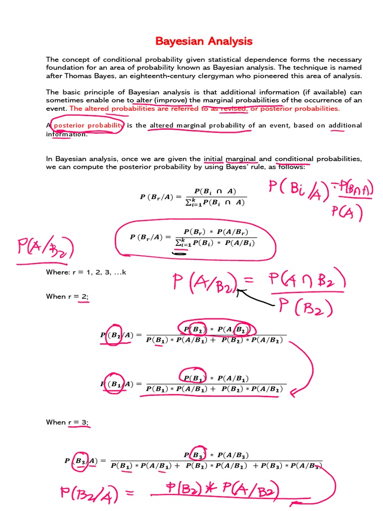 Bayes Rule | PDF | Bayesian Inference | Epistemology Of Science