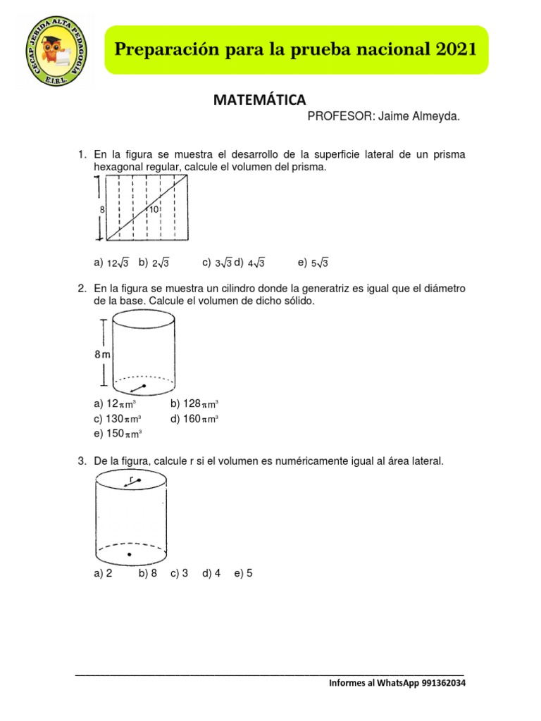Casuistica de Matemática 6 de Octubre | PDF | Geometría | Euclides
