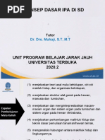 PDGK4103 2 Konsep Dasar IPA SD | PDF