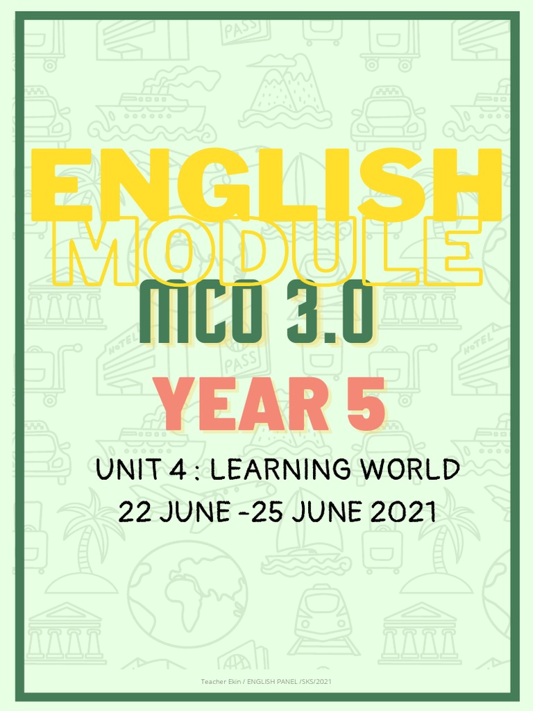LEARNING WORLD Worksheet | PDF | English Language | Languages