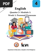 Math 4 - Quarter 4-Week 7-Module 7 | PDF | Probability | Experiment