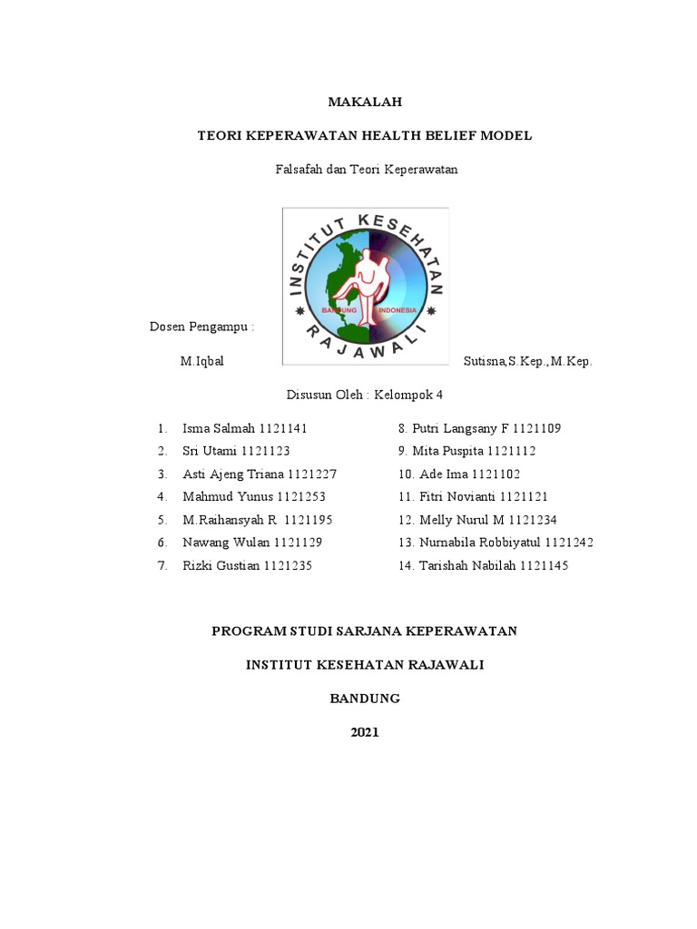 Makalah Kelompok 4 HBM - Keperawatan 1D | PDF | Karier & Perkembangan