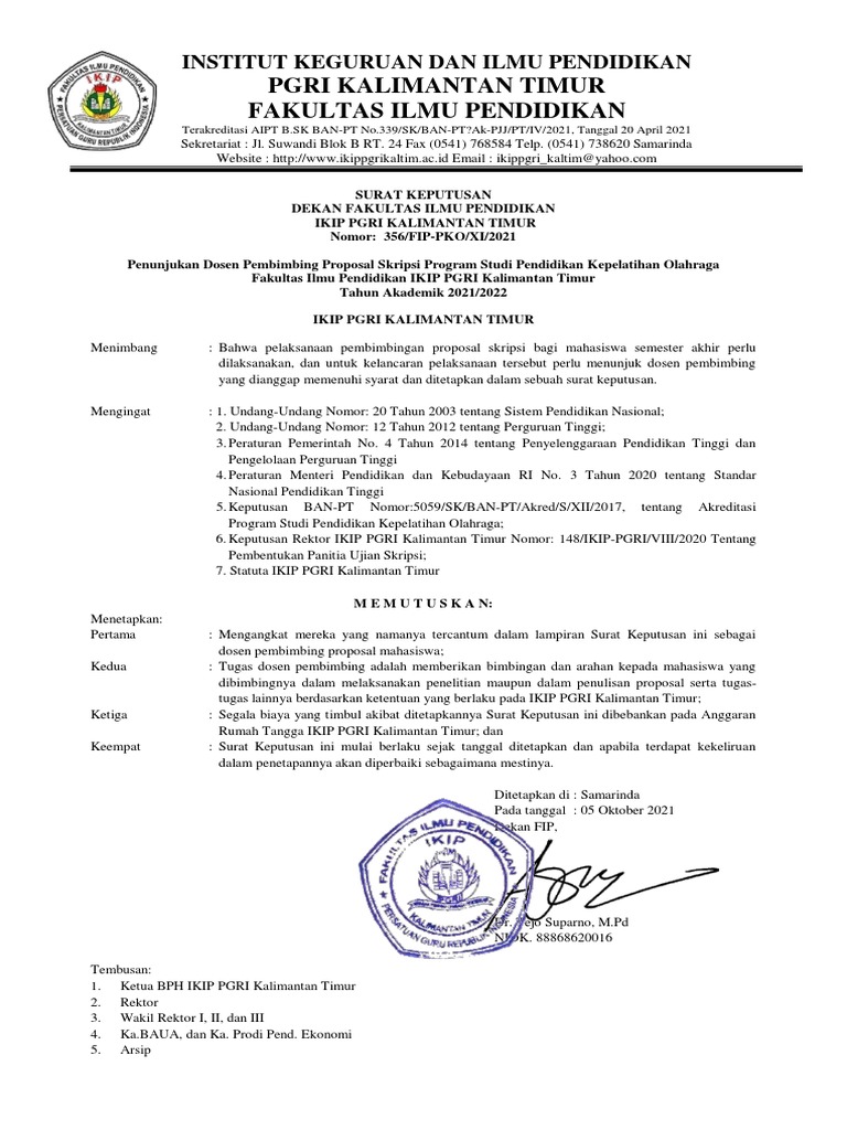 SK Proposal 2021-2022 | PDF | Pengembangan Diri | Kesehatan Holistik