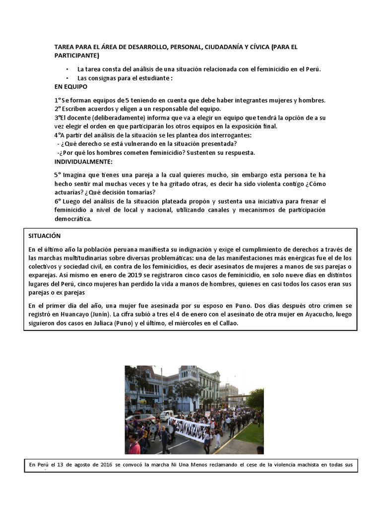 Tarea DPCC | PDF | Perú