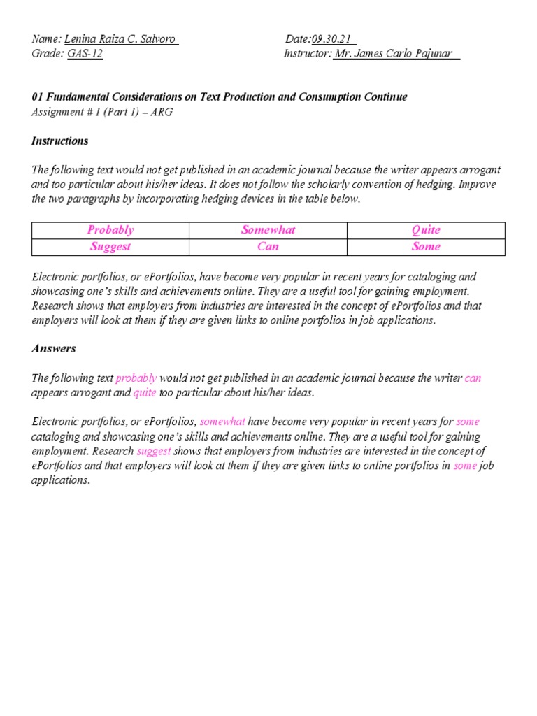 01 Fundamental Considerations On Text Production and Consumption ...