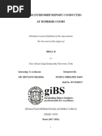 DLSA Internship Report | PDF | Lawsuit | Law School
