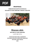 PROPOSAL Usaha Ayam Kampung | PDF