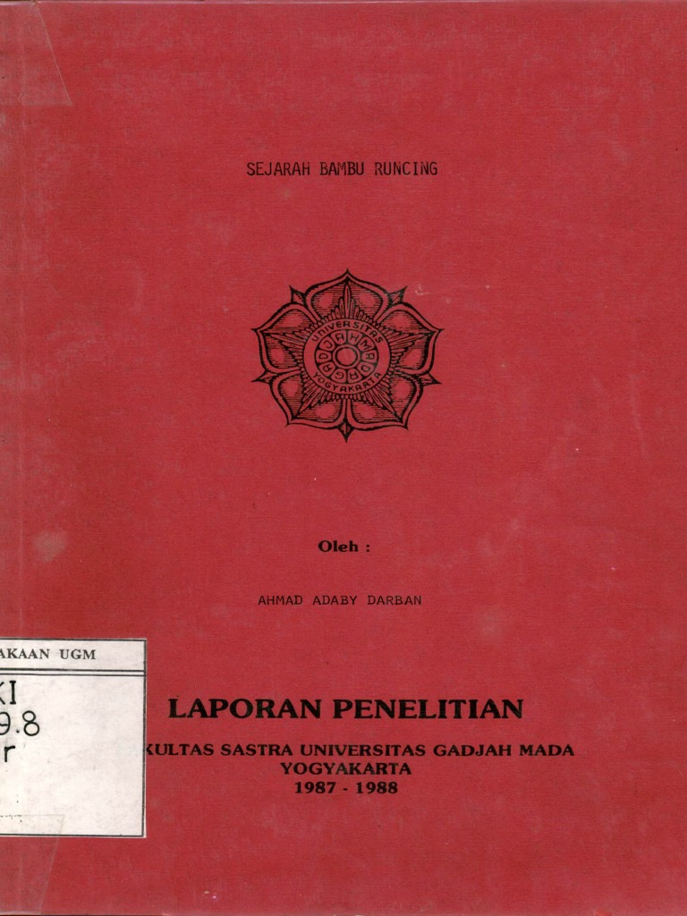 Sejarah Bambu Runcing | PDF