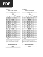 Form 48 DTR | PDF