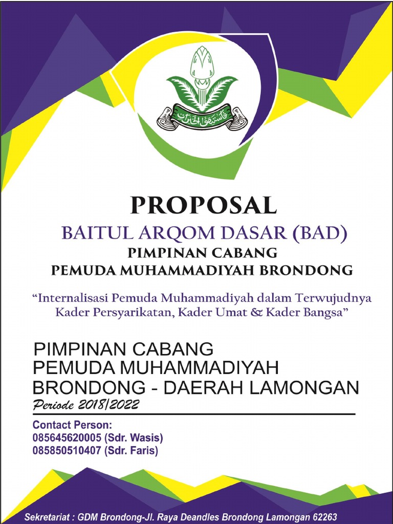 Proposal Bad 2021 Fix | PDF