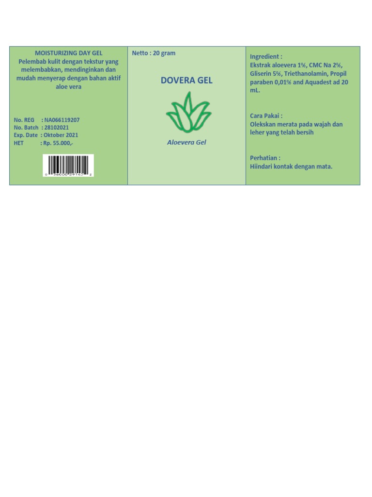 Etiket Gel | PDF