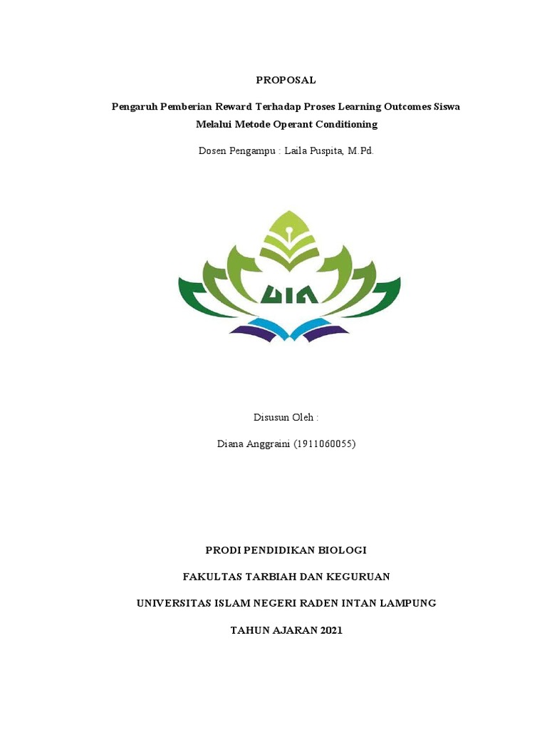 PROPOSAL Diana Anggraini | PDF