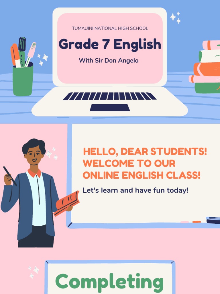 Grade 7 English | PDF