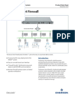 Emerson Smart Firewall: Product Data Sheet Deltav Distributed Control ...