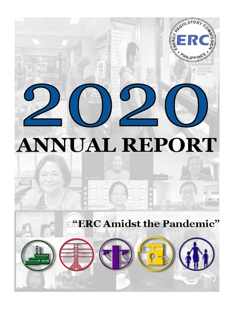 2020 ERC Annual Report | PDF | Electrical Grid | Electric Power ...
