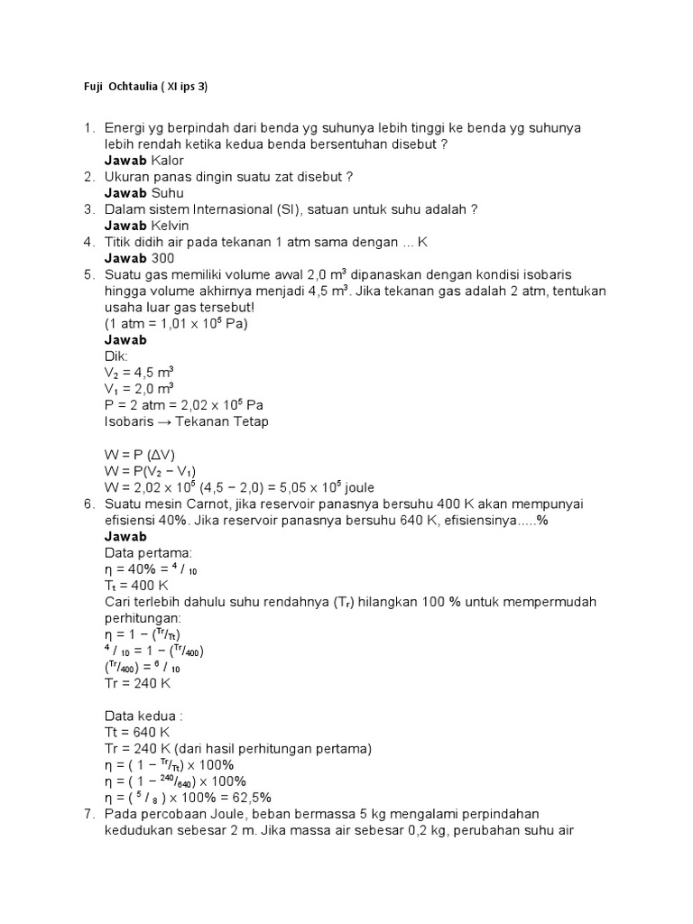 Soal Fisika | PDF | Metode & Bahan Ajar | Sains & Matematika