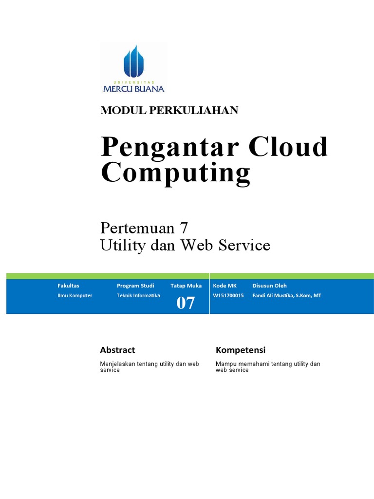 Modul Pertemuan 7 | PDF
