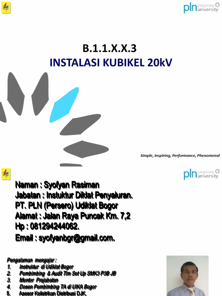 Kubikel 20 KV Dan Komponen | PDF | Griya & Taman | Sains & Matematika