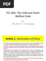 Presidential Decree No 603 PPT 1 | PDF | Child Labour | Employment
