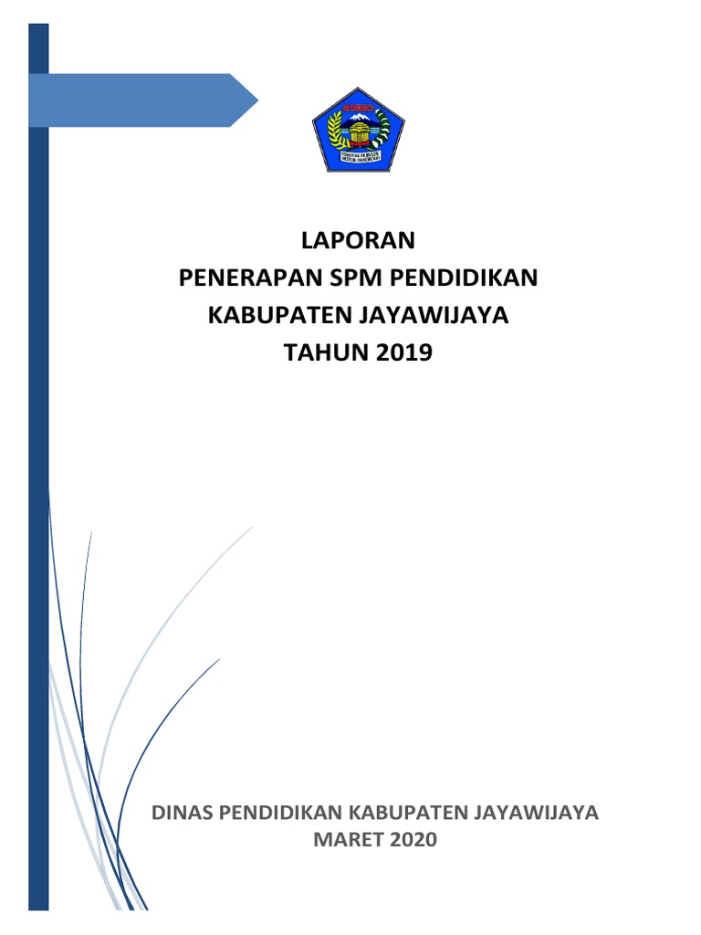 Laporan Penerapan SPM Dinas Pendidikan Tahun 2019 | PDF