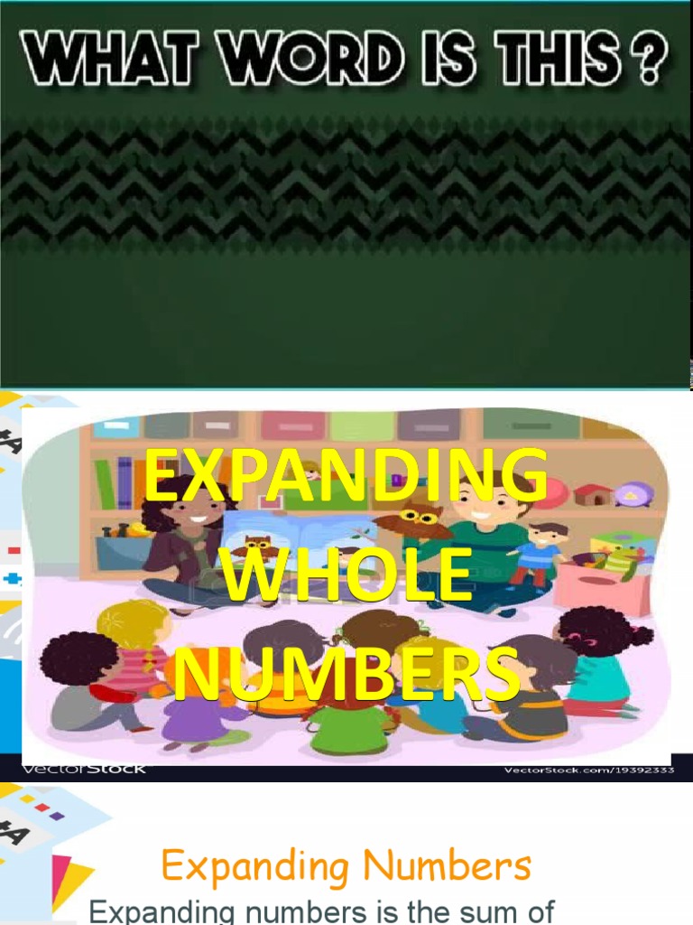 Lesson 1 Expanding Numbers | PDF