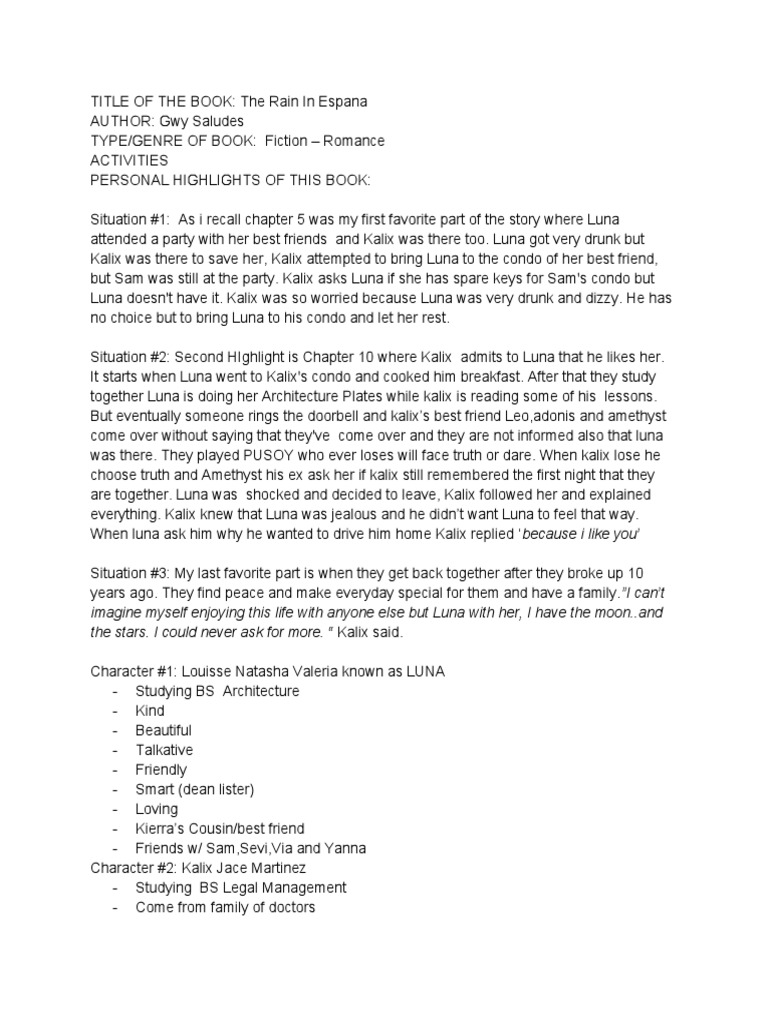 Love Rekindled: A Summary of the Key Romantic Moments Between Luna and ...