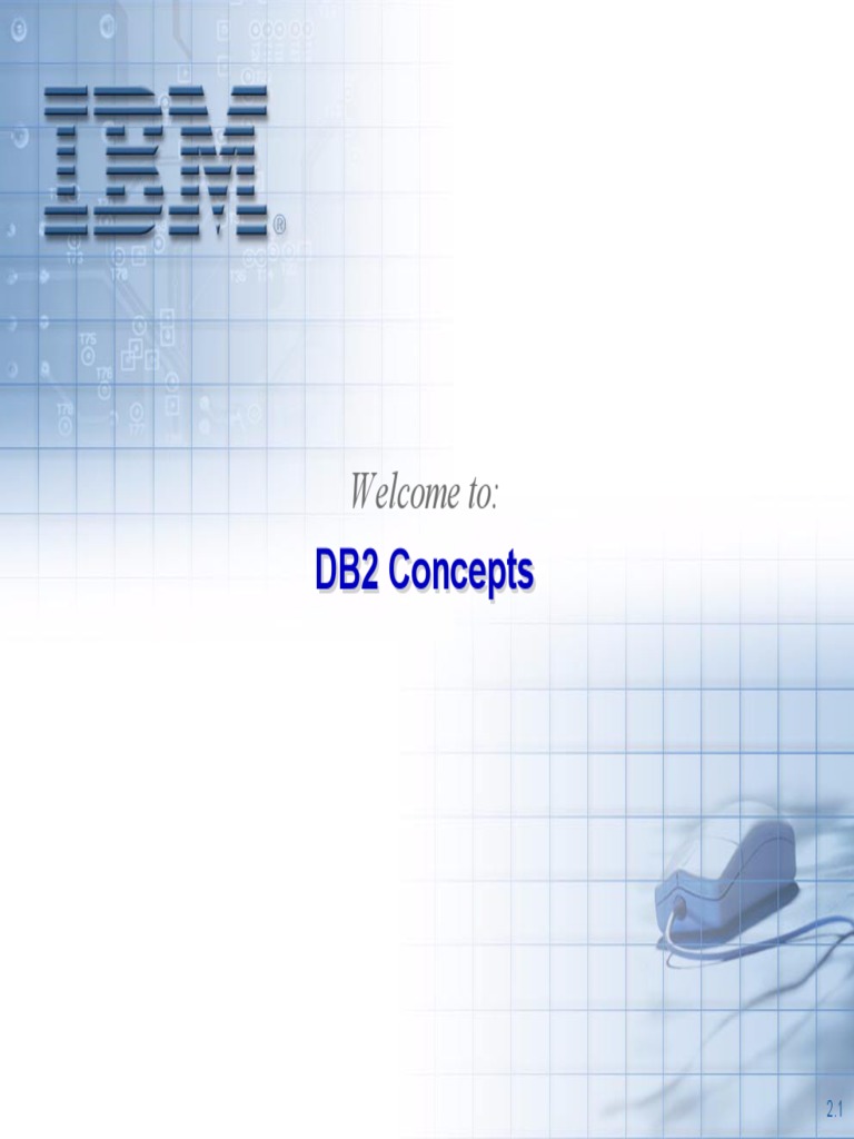 DB2 Concepts | PDF | Databases | Sql