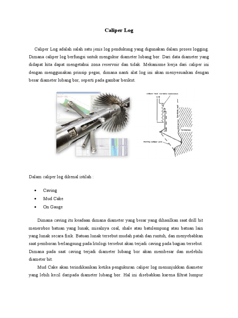 Caliper Log | PDF