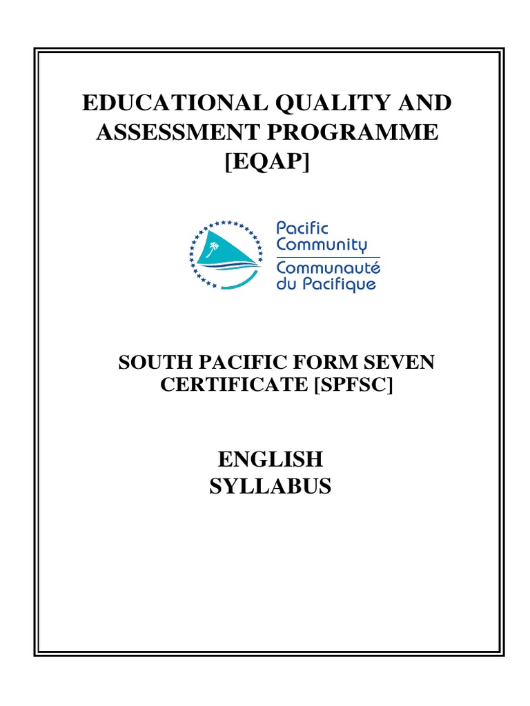 SPFSC English Syllabus | PDF | Essays | Narration