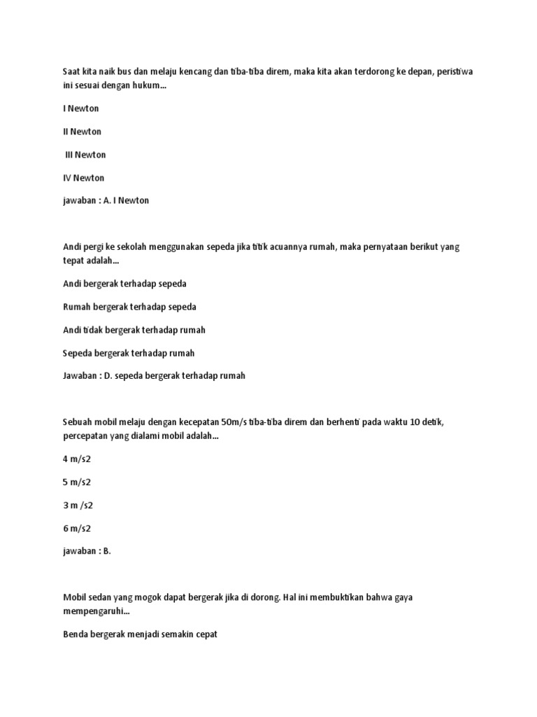 Mid Ipa Kelas 8 | PDF