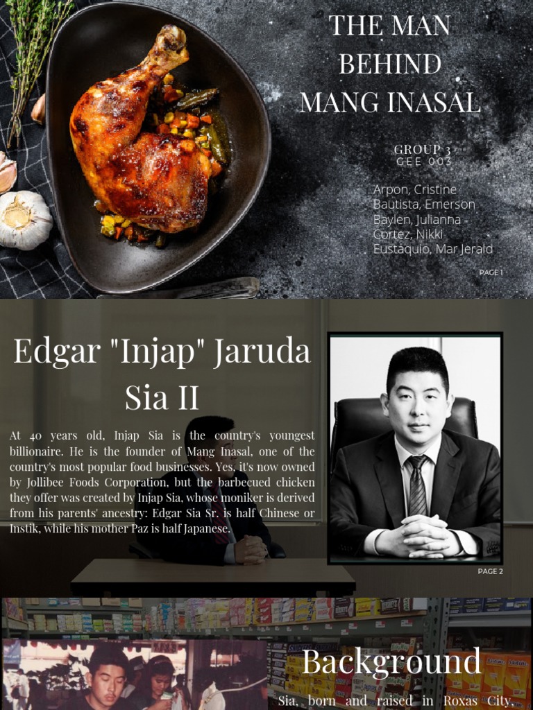 THE YOUNGEST FILIPINO BILLIONAIRE The Inspiring Story of Mang Inasal ...