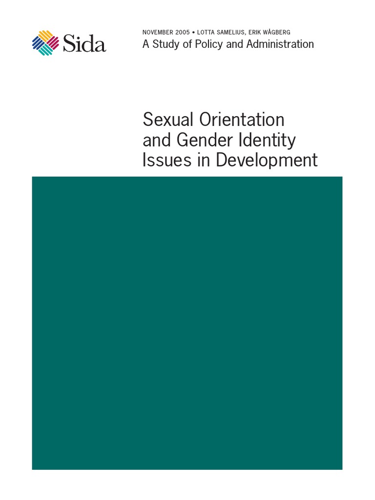 Sexual Orientation and Gender Identity Issues in Development 718 | PDF ...