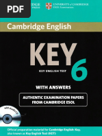 KET 4. Answers | PDF