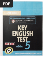 Movers 3 - Test 1 - KEYS | PDF