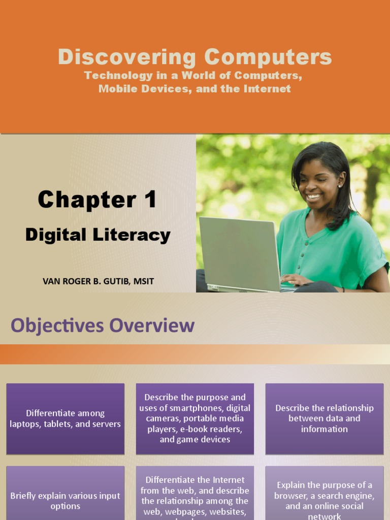 Chapter 01-Digital-Literacy | PDF | World Wide Web | Internet & Web