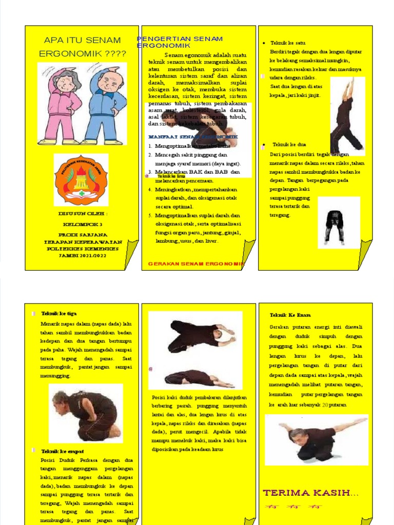 Lefleat Senam Ergonomik | PDF
