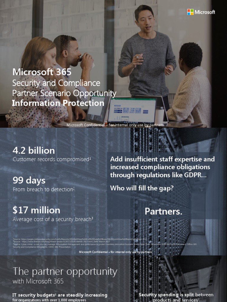 Microsoft 365 Information Protection Intro DECK | PDF | Cloud Computing ...