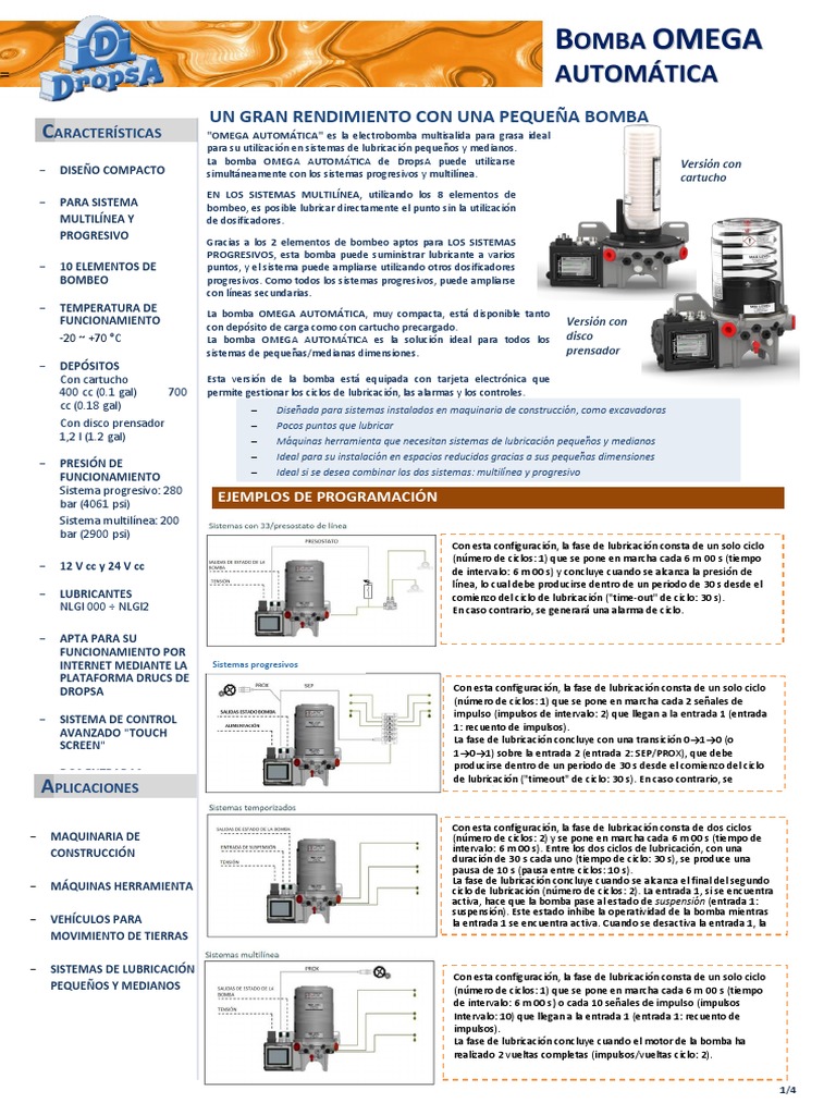 C2283PS Bomba Omega Autom Tica | PDF | Equipo | Ingeniería mecánica