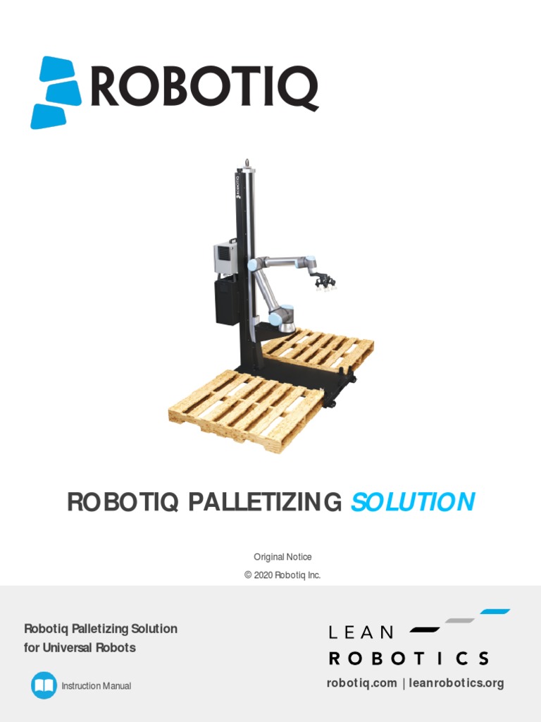 Robotiq Palletizing: Solution | PDF | Robotics | Electrical Connector