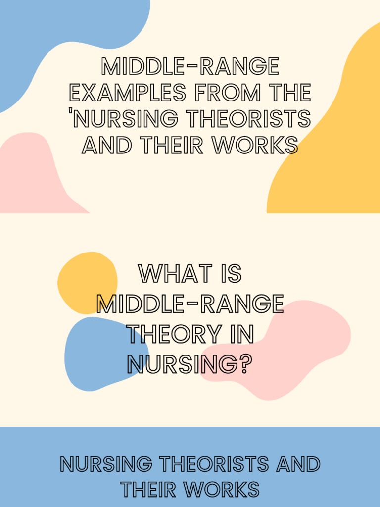 Group 2 Middle Range Theory and Examples | Download Free PDF | Nursing ...