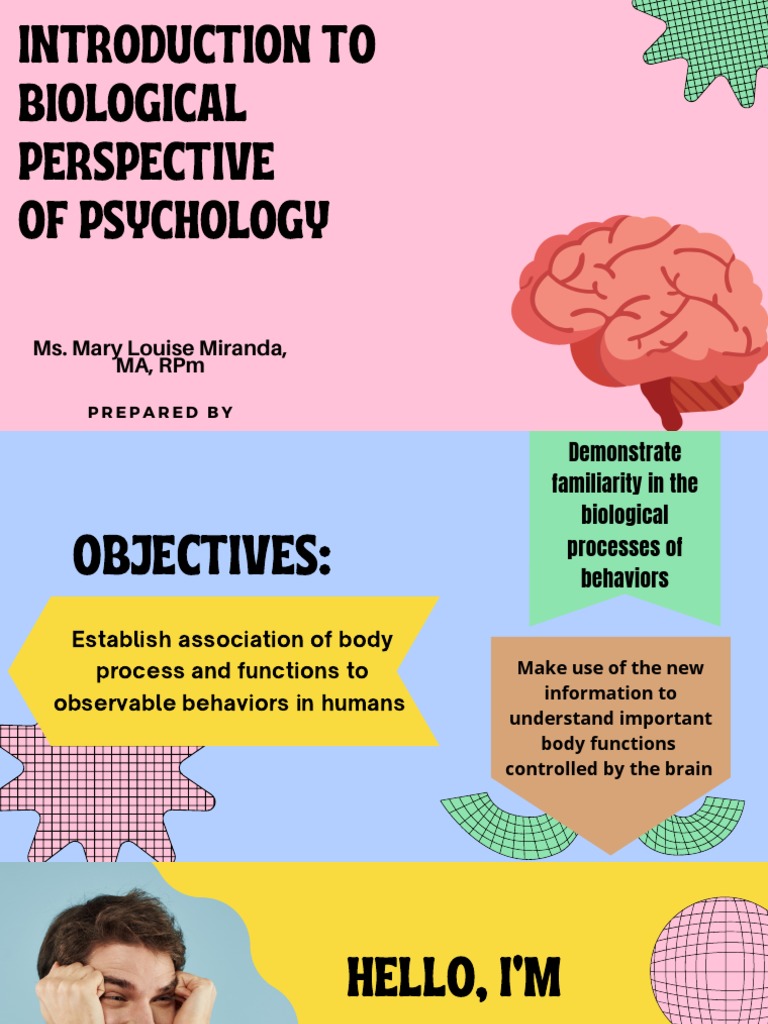 Introduction To Biological Perspective of Psychology | PDF | Cerebrum ...