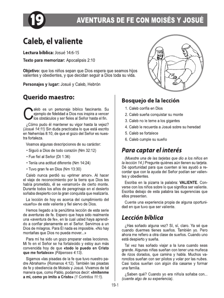 19 Caleb El Valiente | PDF