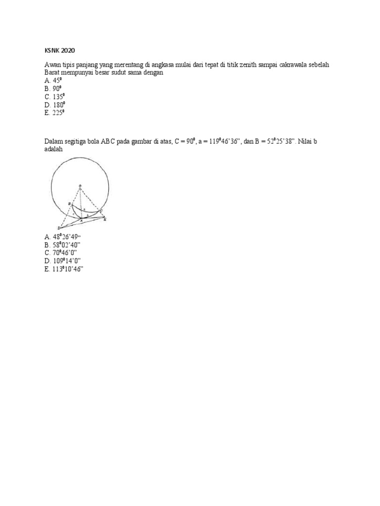 KSOA - Astronomi Bola | PDF