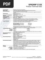 YD-128 Epoxy Resin Technical Data Sheet | PDF | Epoxy | Adhesive