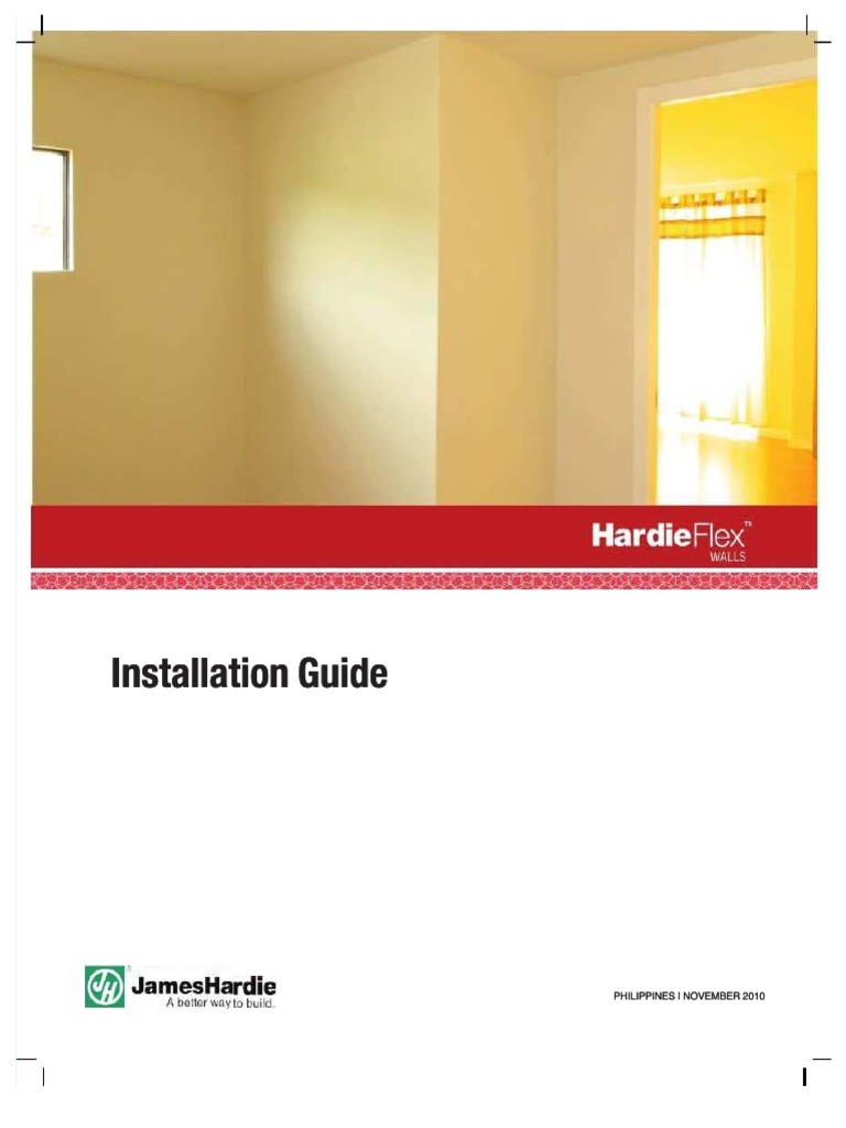 PDF Hardiflex Walls Installation Manual DL | PDF | Framing ...
