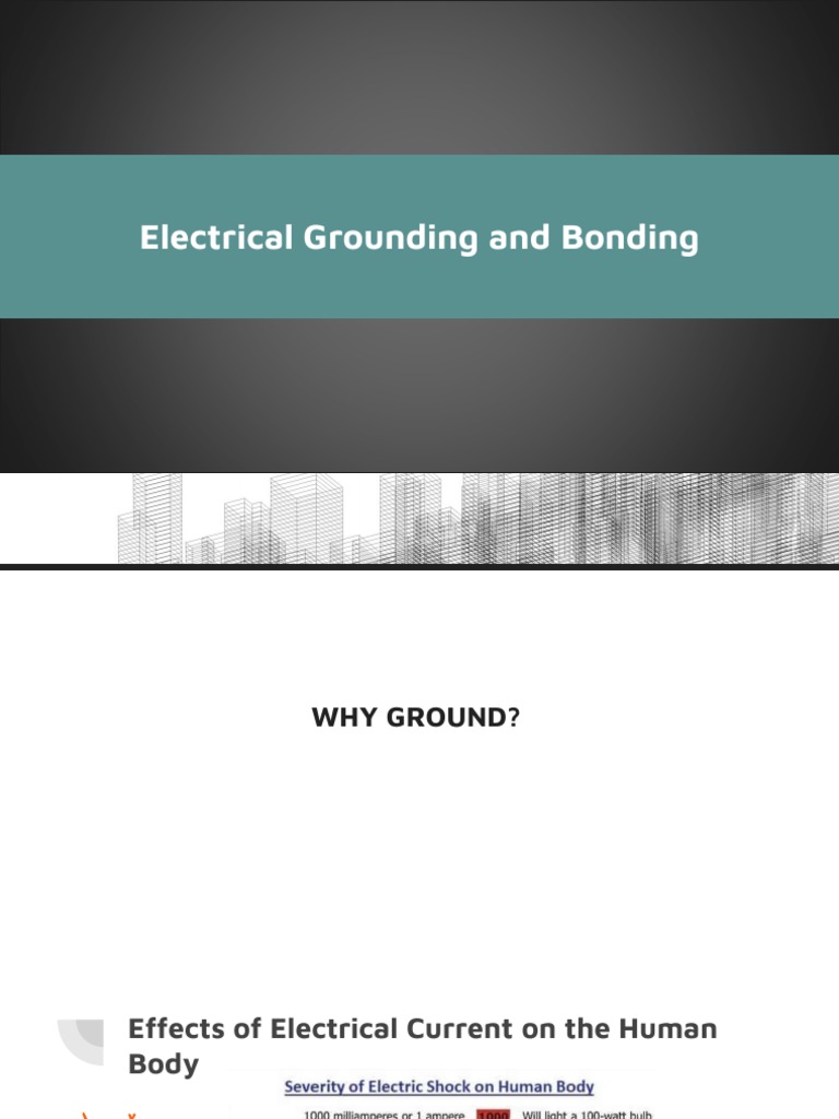 Electrical Grounding and Bonding | PDF | Science & Mathematics