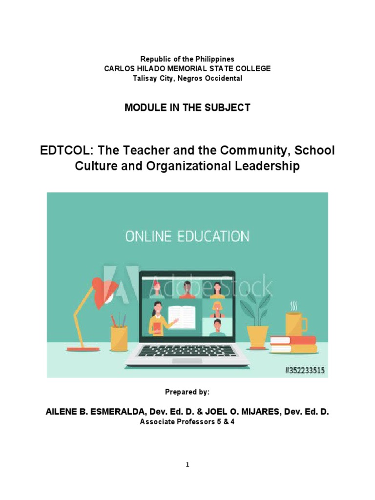 EDTCOL Module or Handouts 4 | PDF | Teachers | Existentialism