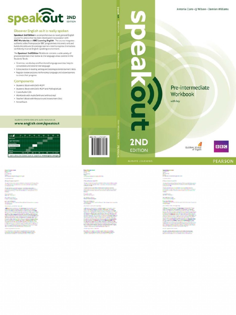 Speakout Pre Intermediate Workbook | PDF