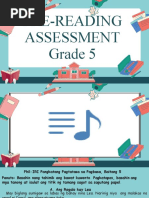 Group Screening Test For Grade 5 2022 | PDF